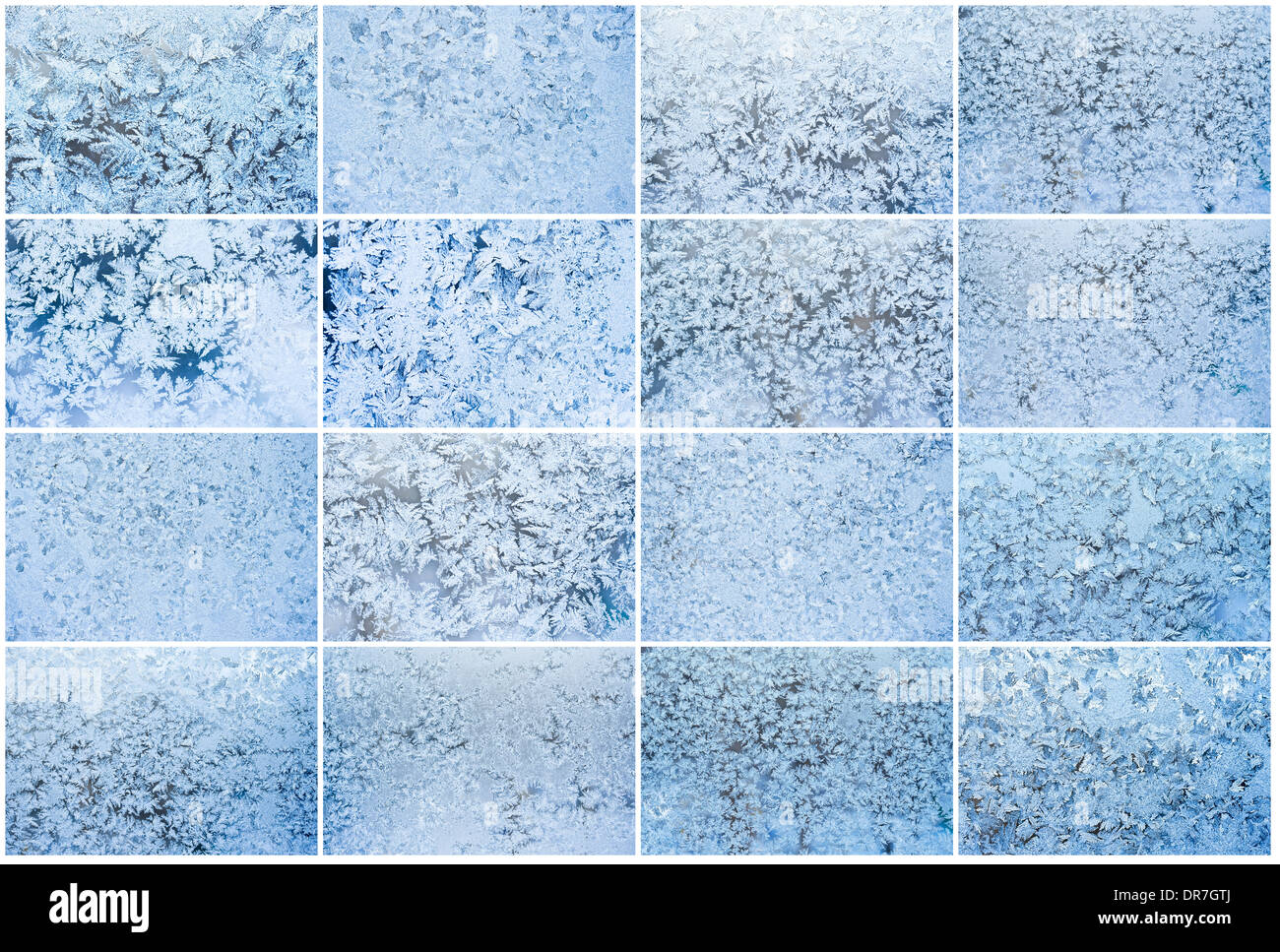 Beautiful winter frost pattern hi-res stock photography and images - Alamy