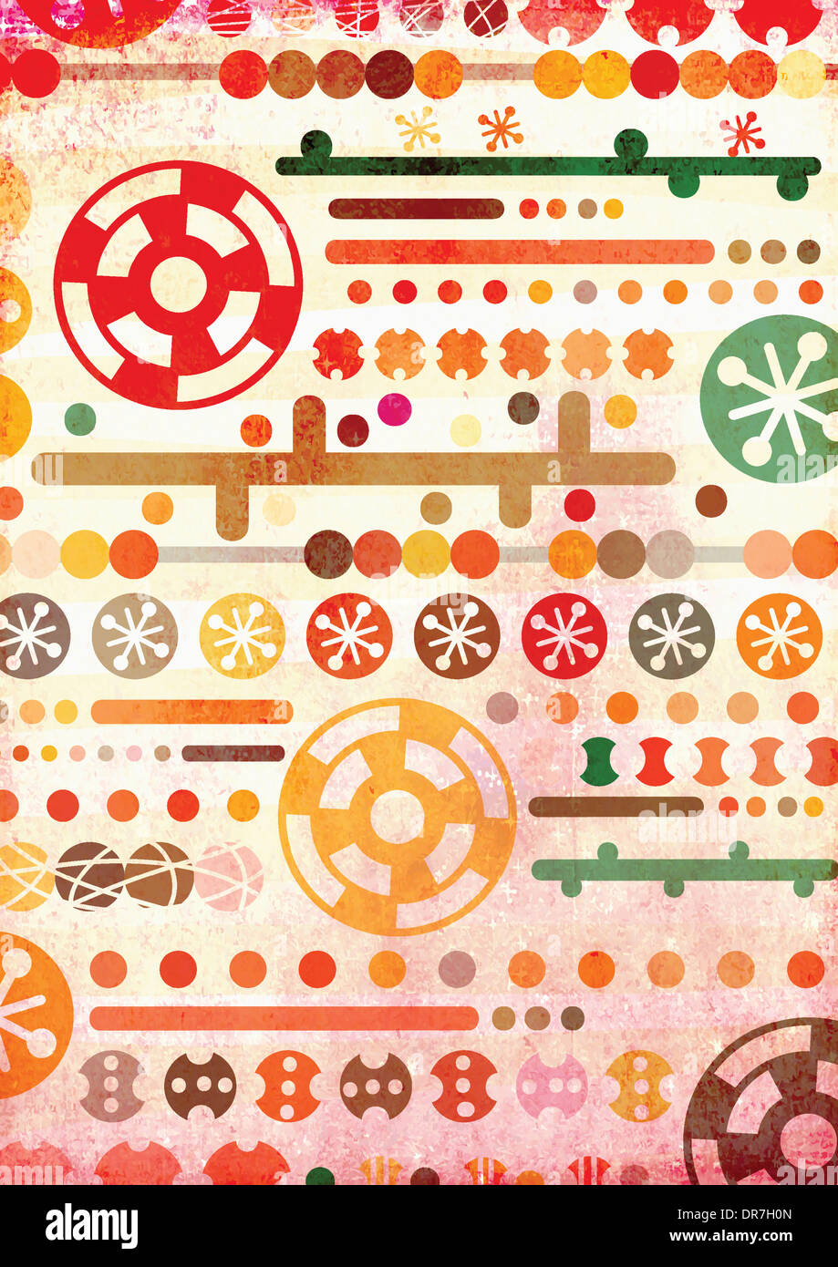 illustration of unique design with different details Stock Photo - Alamy