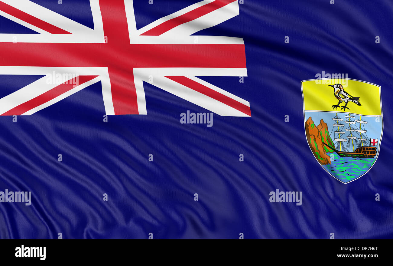 Saint helena flag hi-res stock photography and images - Alamy
