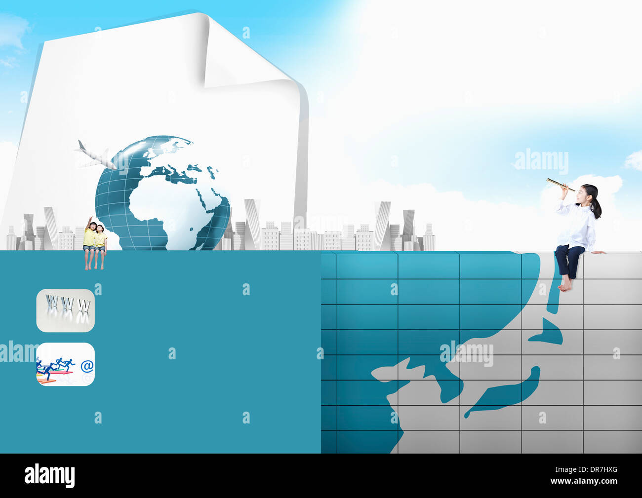 booklet template related to global Stock Photo - Alamy