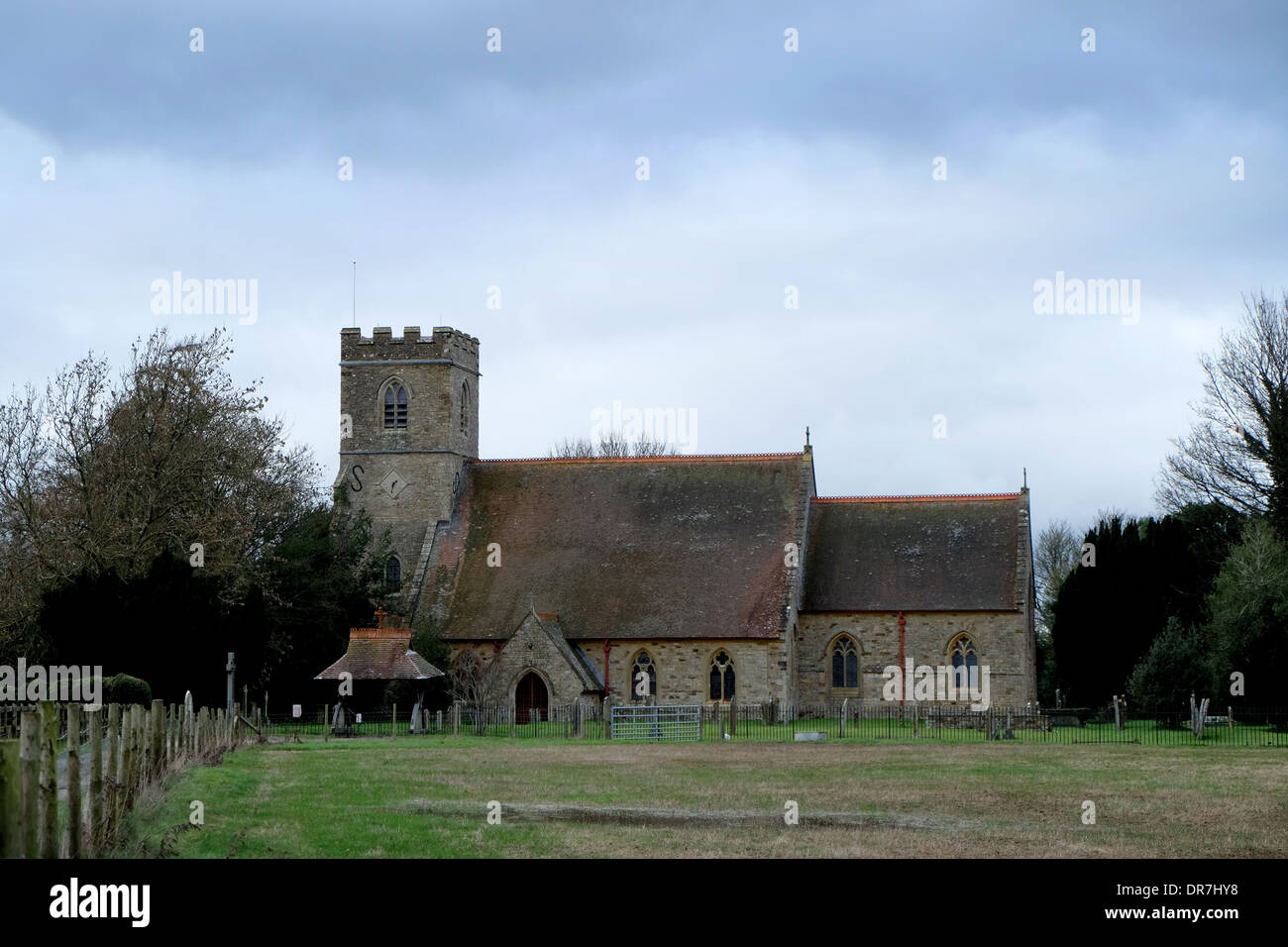 St Mary's Church, Whittlebury Stock Photo - Alamy