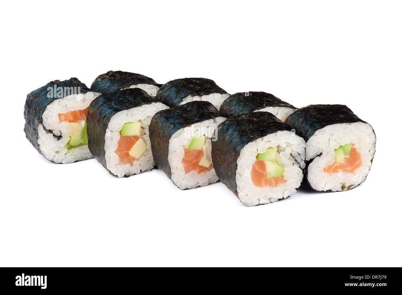 sushi fresh maki rolls Stock Photo - Alamy