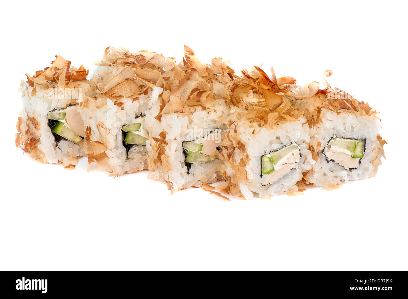 Bonito roll salmon avocado Cut Out Stock Images & Pictures - Alamy
