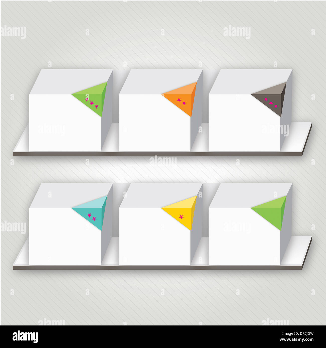 illustration diagram featuring boxes Stock Photo - Alamy