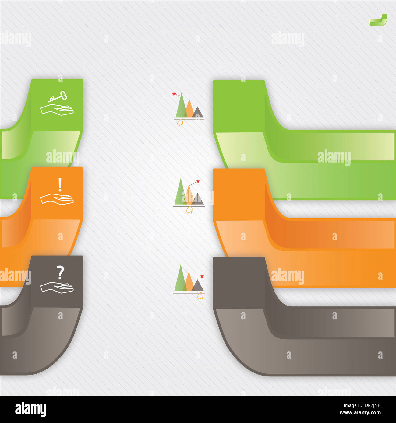 illustration of 3 diagram Stock Photo - Alamy