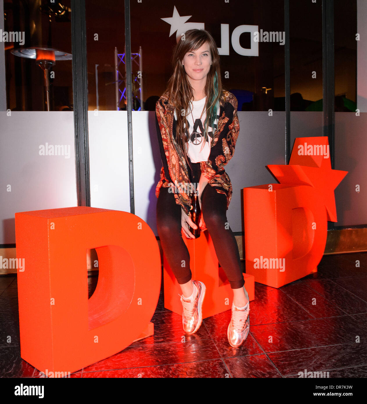 MUNICH/GERMANY - JANUARY 20: Ellinor Olovsdotter (Elliphant) attends ...