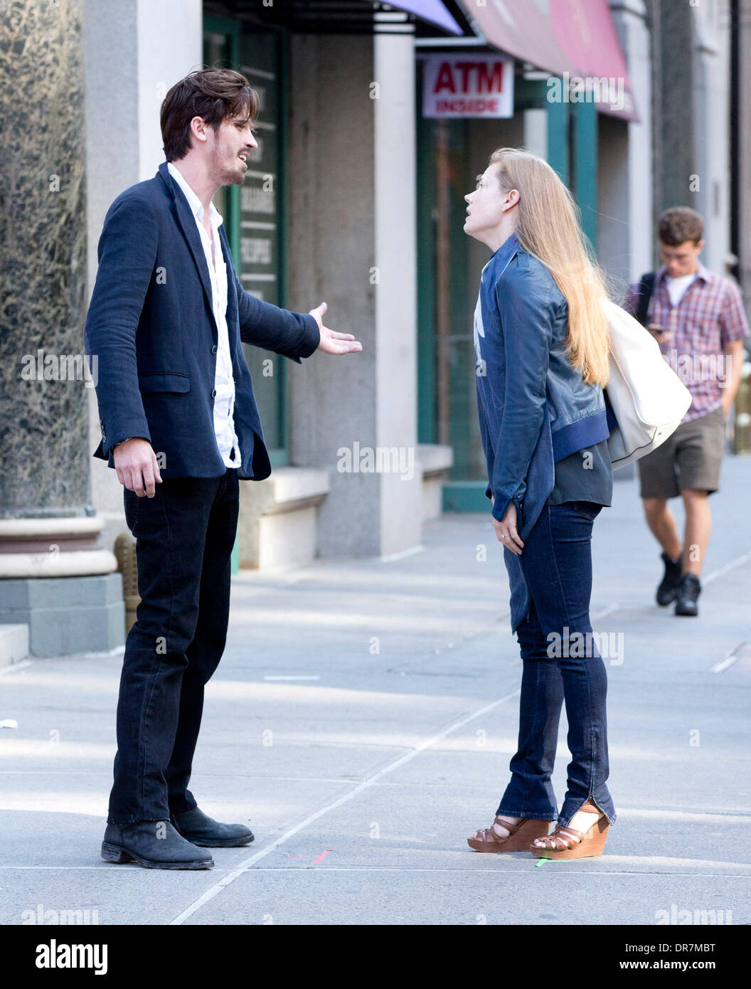Amy adams filming on location hi-res stock photography and images - Alamy