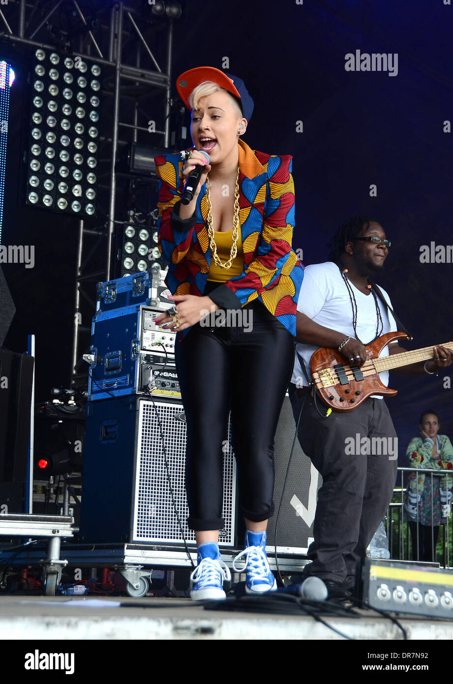 Stooshe Lovebox festival at Victoria Park - Day 2 London, England - 16. ...