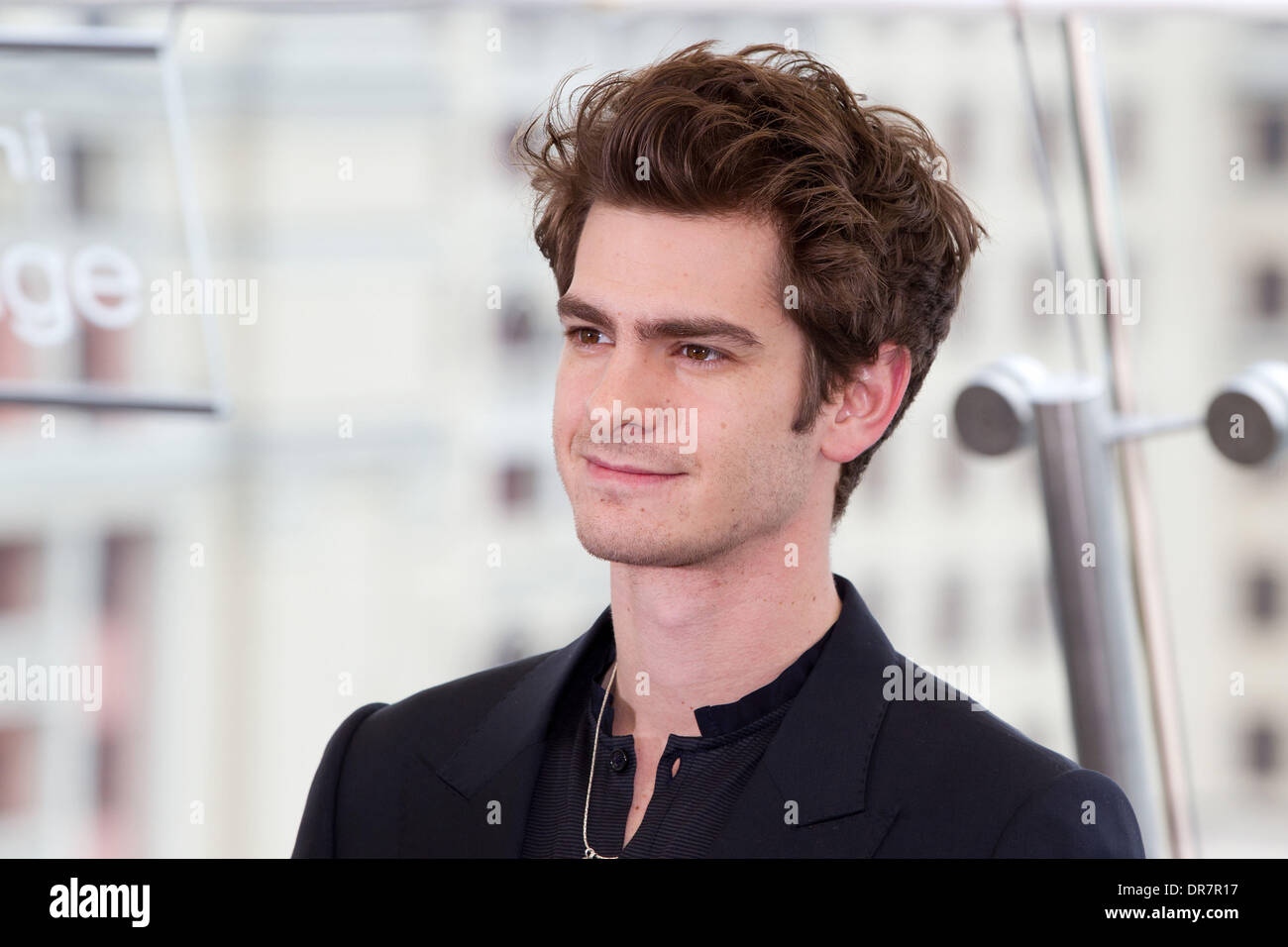 Andrew Garfield 'The Amazing Spider-Man' photocall on the roof of the ...