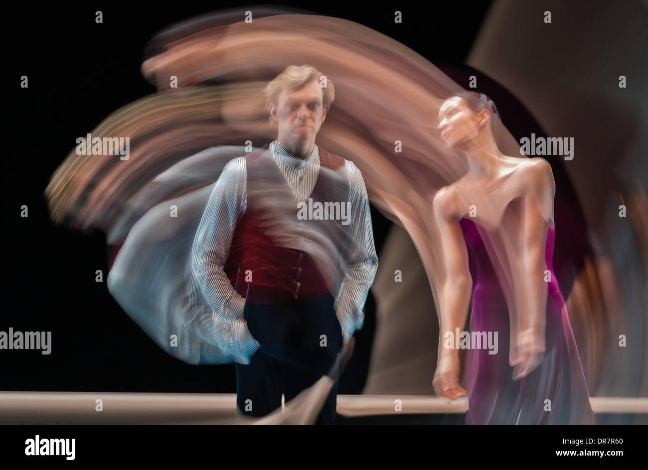 Berlin, Germany. 20th Jan, 2014. Vladimir Malakhov and Beatrice Knop ...