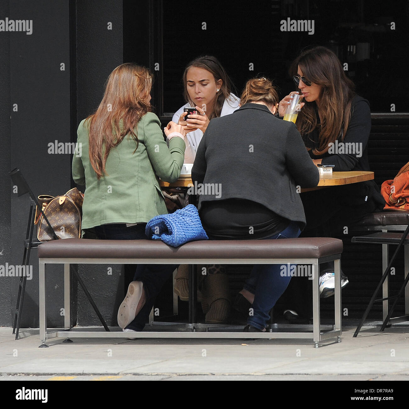 Chloe Green enjoys an afternoon drinking and smoking with friends in ...