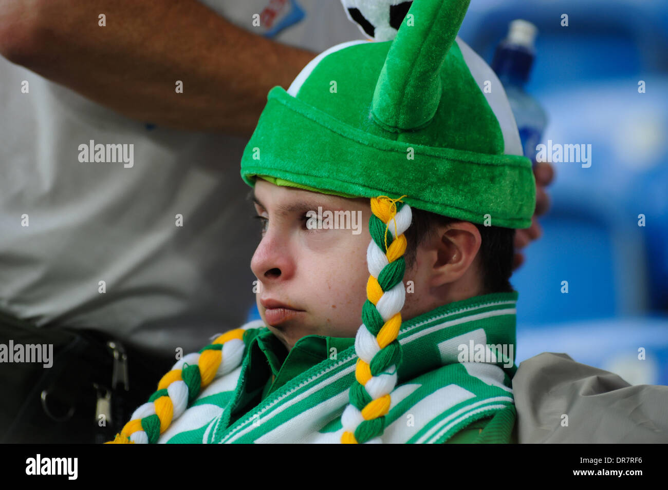 Atmosphere Italian and Irish fans attending the European Championship ...