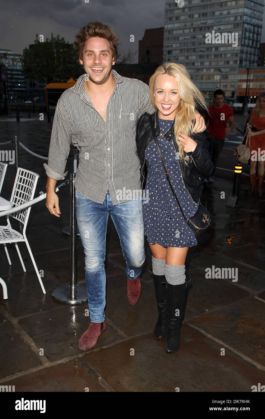 James Atherton, Jorgie Porter The Hollyoaks cast gather at the Gusto ...