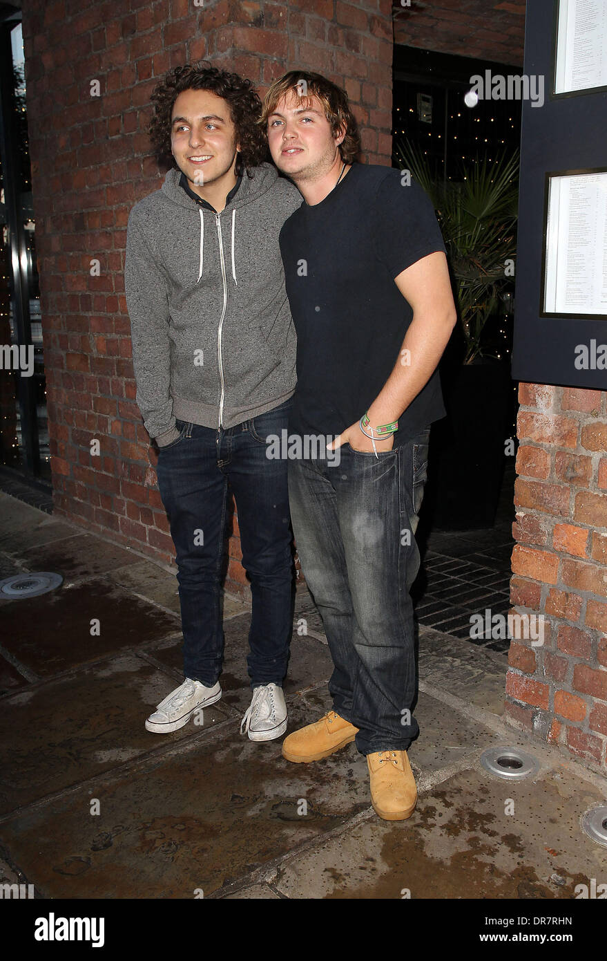 Ashley Margolis, Dean Aspen The Hollyoaks cast gather at the Gusto ...