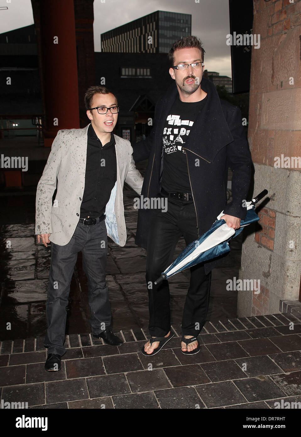 Joe Tracini, Emmett Scanlan The Hollyoaks cast gather at the Gusto ...