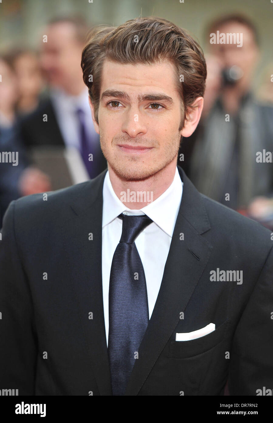 Andrew Garfield The Amazing Spider-Man Gala Premiere held at the Odeon ...