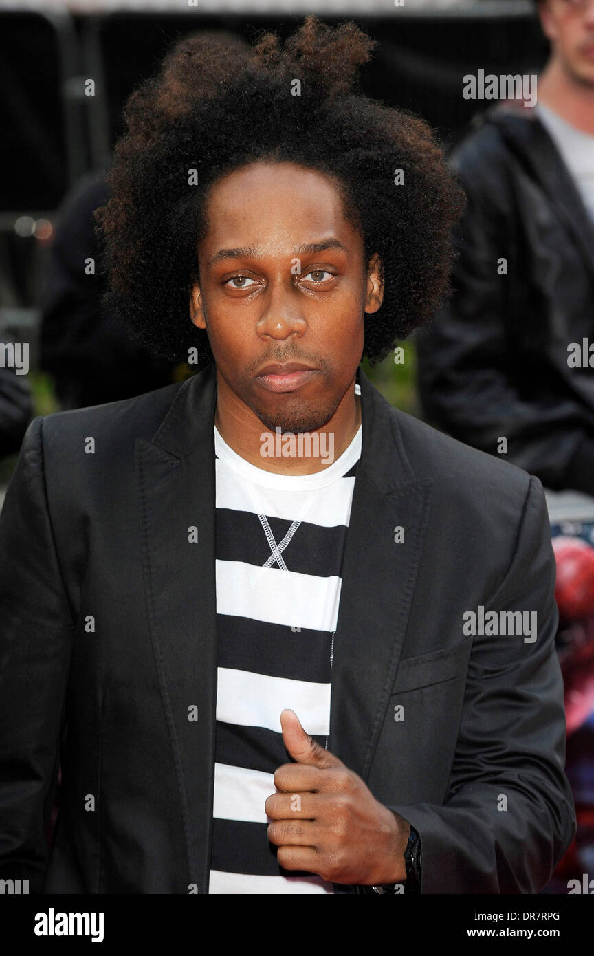 Lemar, The Amazing Spider-Man Gala Premiere held at the Odeon ...