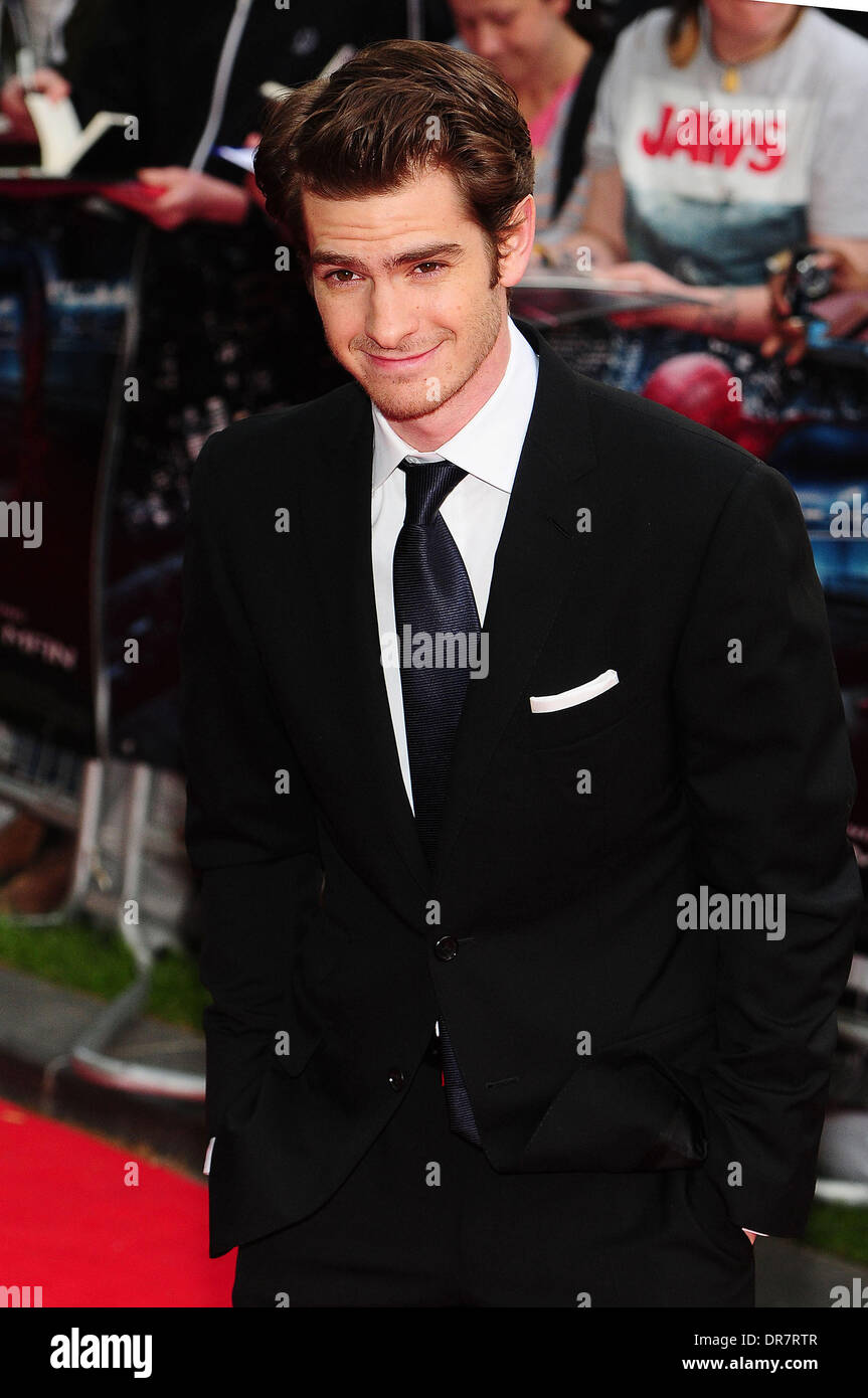 Andrew Garfield at The Amazing Spider-Man Gala Premiere held at the ...