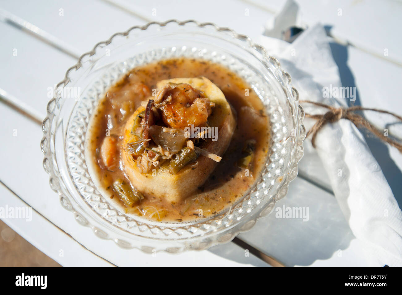 USA Mississippi MS Miss Biloxi food Le cafe Beignet Cajun Seafood and ...