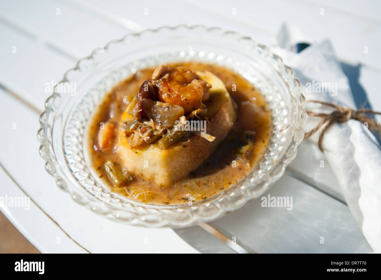 USA Mississippi MS Miss Biloxi food Le cafe Beignet Cajun Seafood and ...