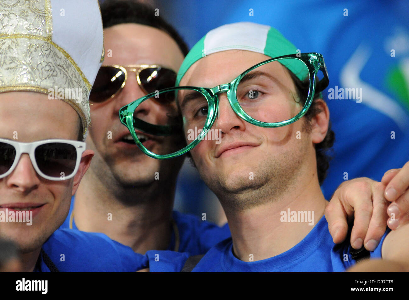 Italian Fans during the European Championship Group C game between ...