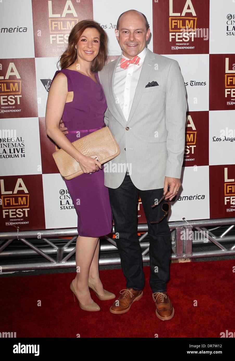 Rob corddry wife sandra corddry hi-res stock photography and images - Alamy