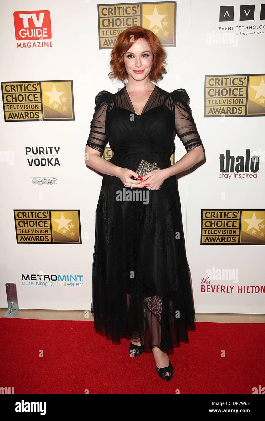 Christina Hendricks Broadcast Television Journalists Association Second ...