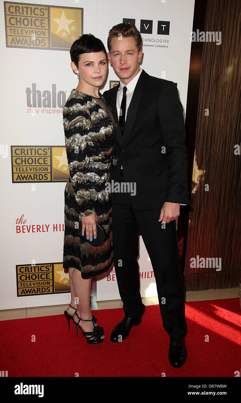 Ginnifer Goodwin and Josh Dallas Broadcast Television Journalists ...