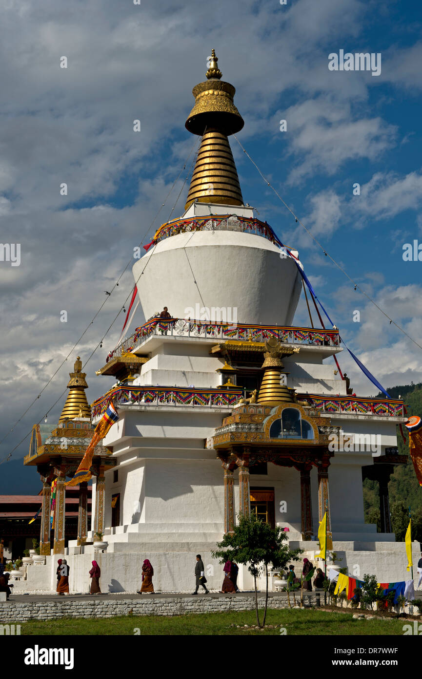 Thimphu Chorten, Memorial Chorten, Thimphu, Bhutan Stock Photo - Alamy