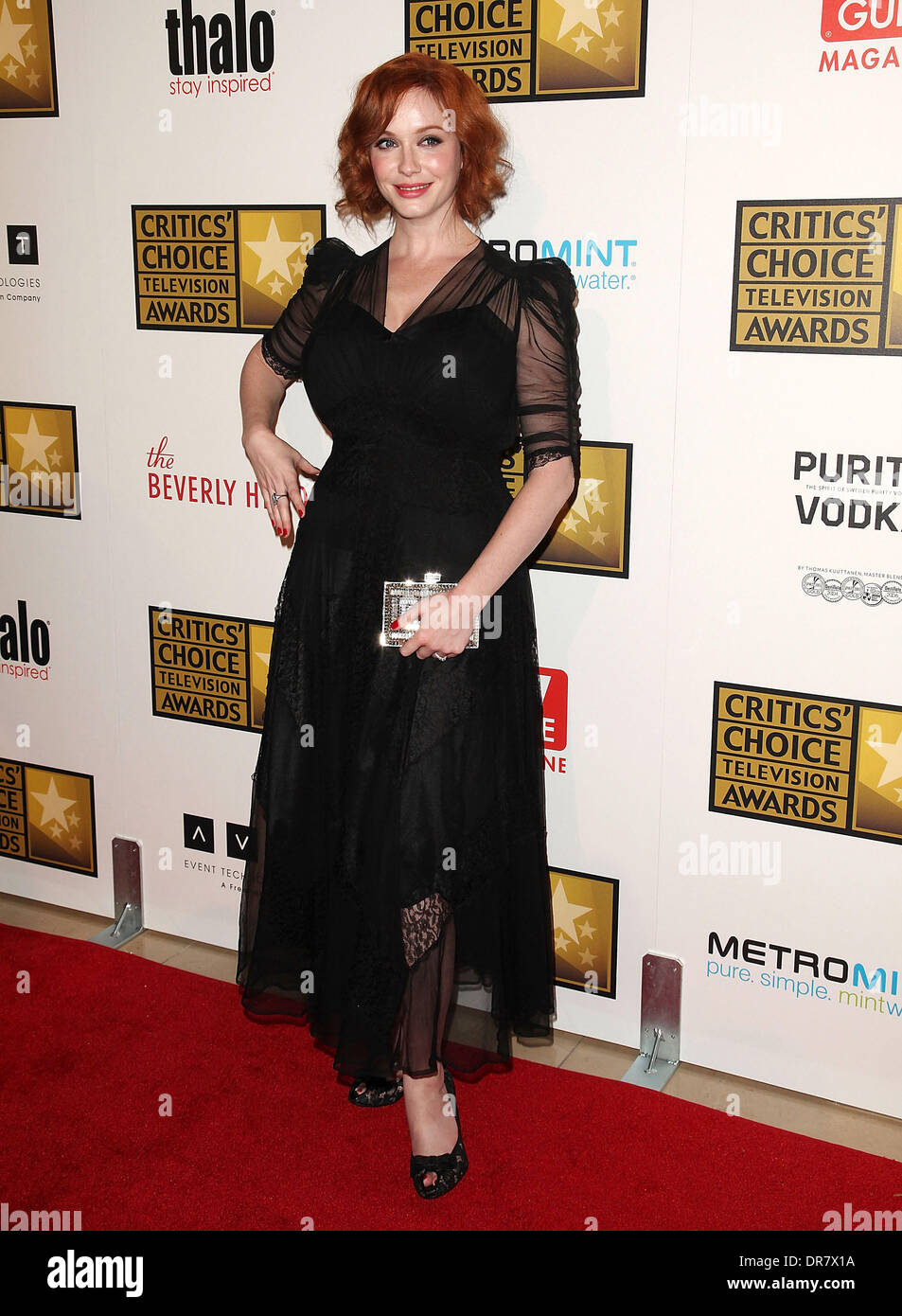 Christina Hendricks Broadcast Television Journalists Association Second ...