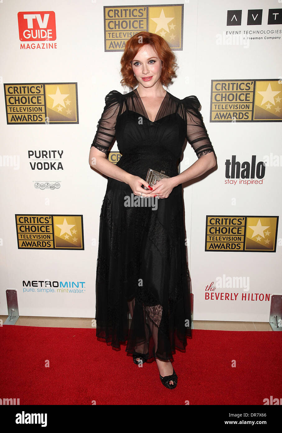 Christina Hendricks Broadcast Television Journalists Association Second ...