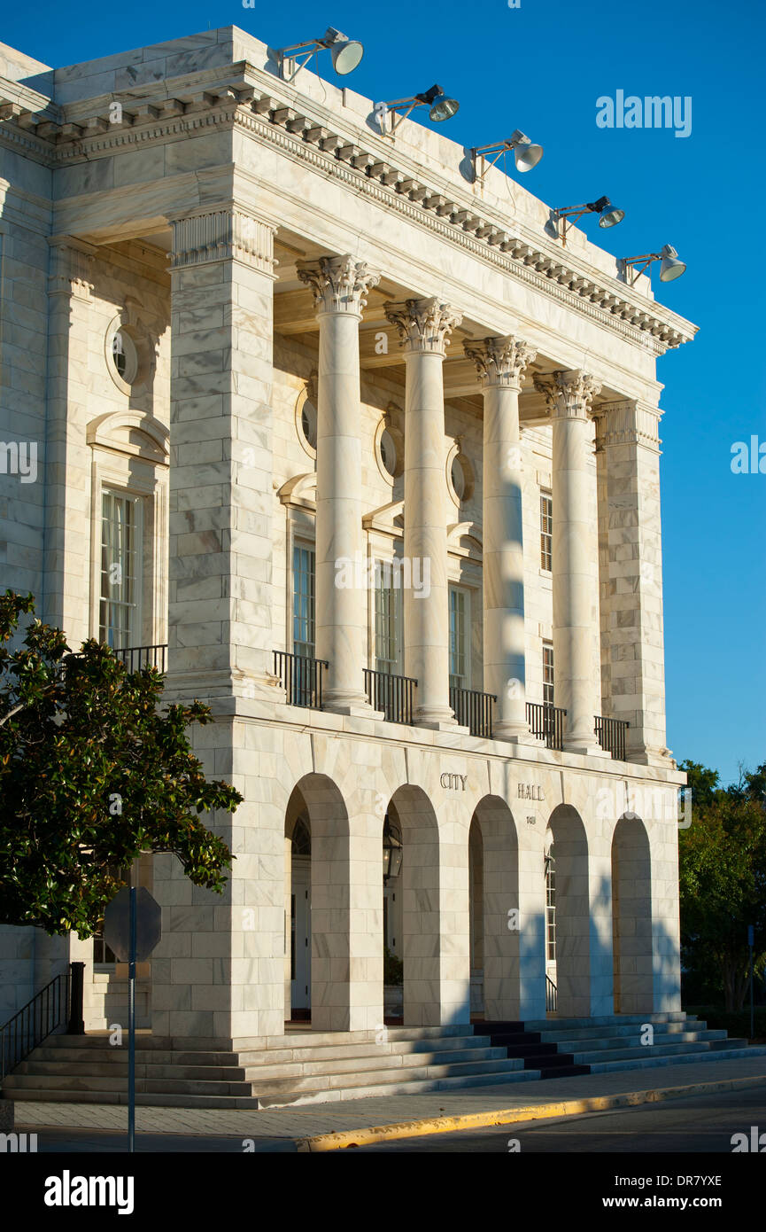 USA Mississippi MS Gulfport City Hall building with Corinthian style ...