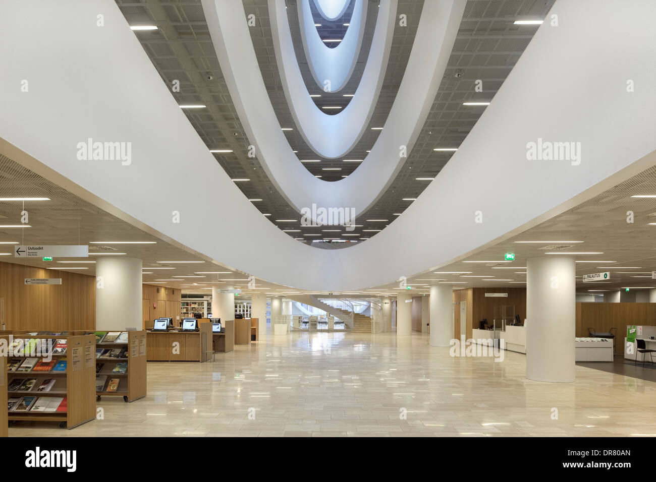 Helsinki University Main Library, Helsinki, Finland. Architect ...