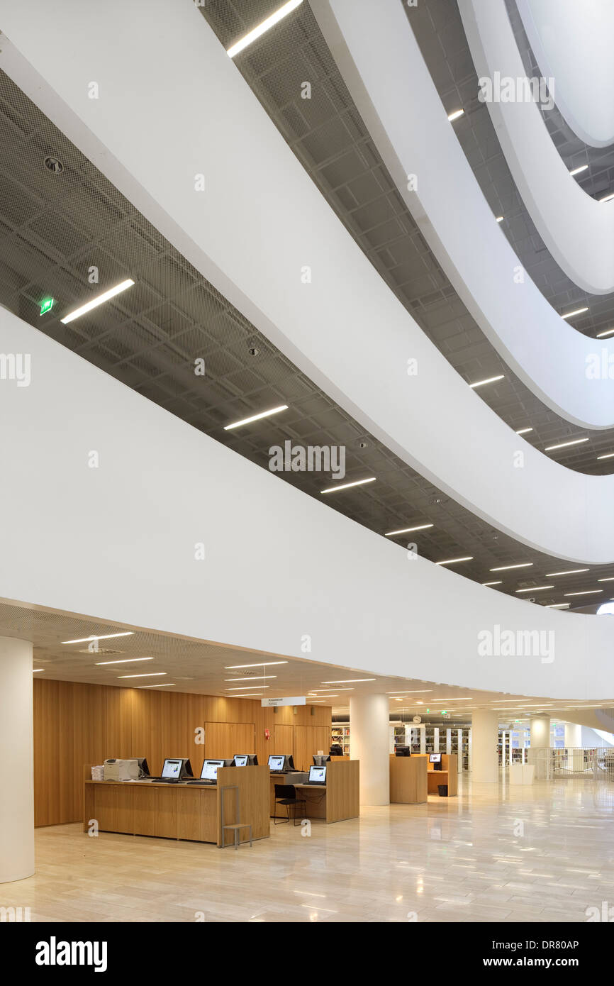 Helsinki University Main Library, Helsinki, Finland. Architect ...