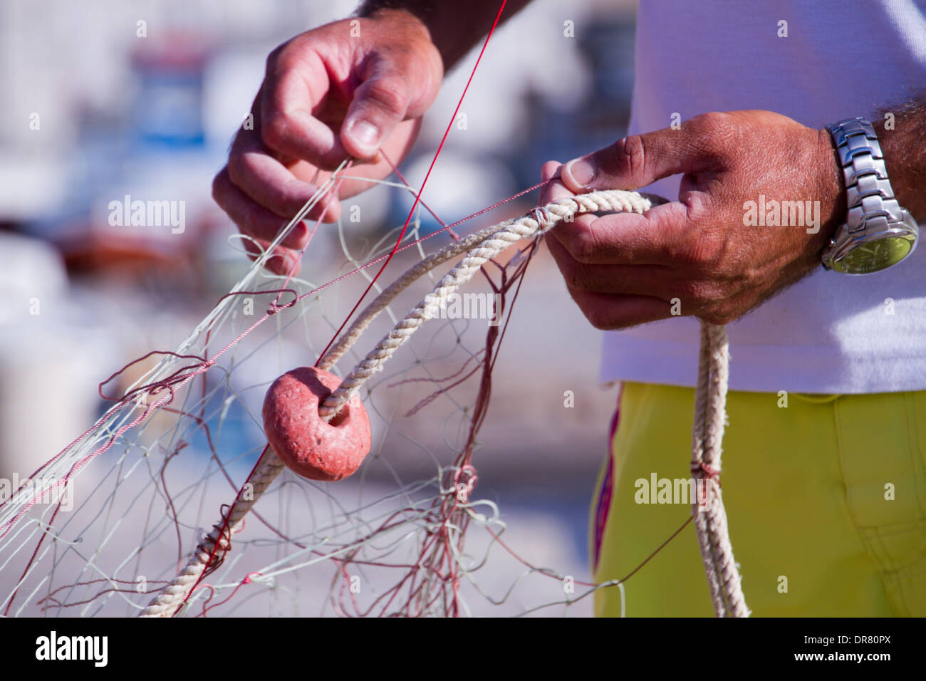 hand in work Stock Photo - Alamy