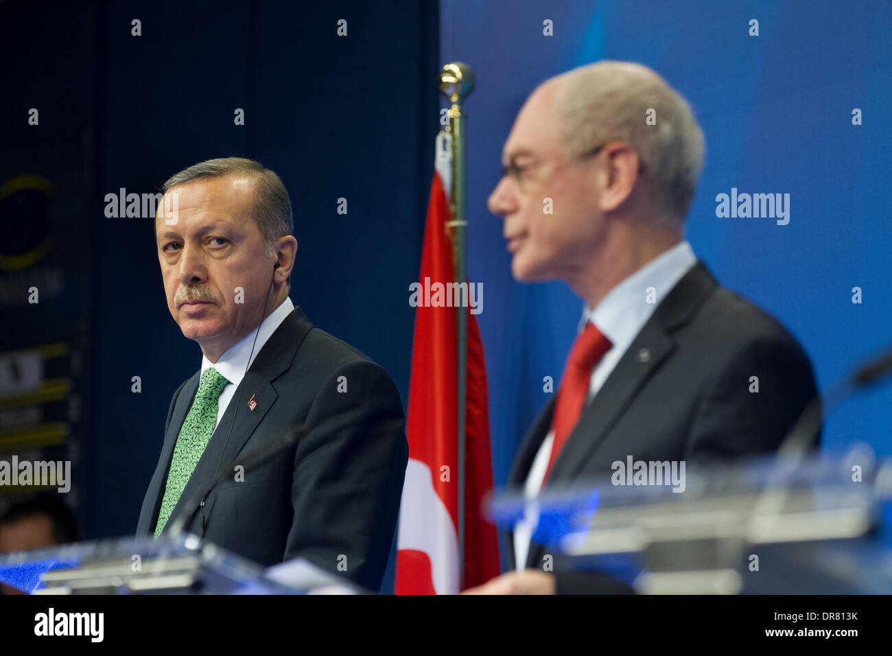 Prime Minister of Turkey Recep Tayyip Erdoğan with european council ...