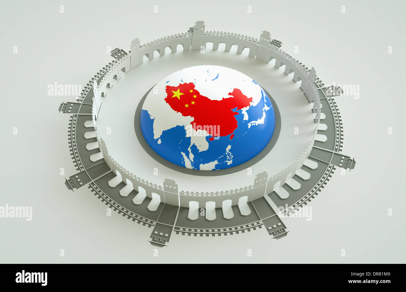 Chinese map hi-res stock photography and images - Alamy