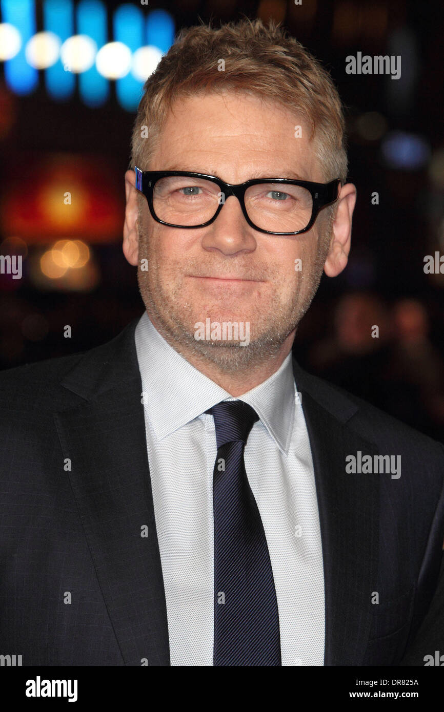 London, UK. 20th January 2014. Sir Kenneth Branagh at the UK Premiere ...