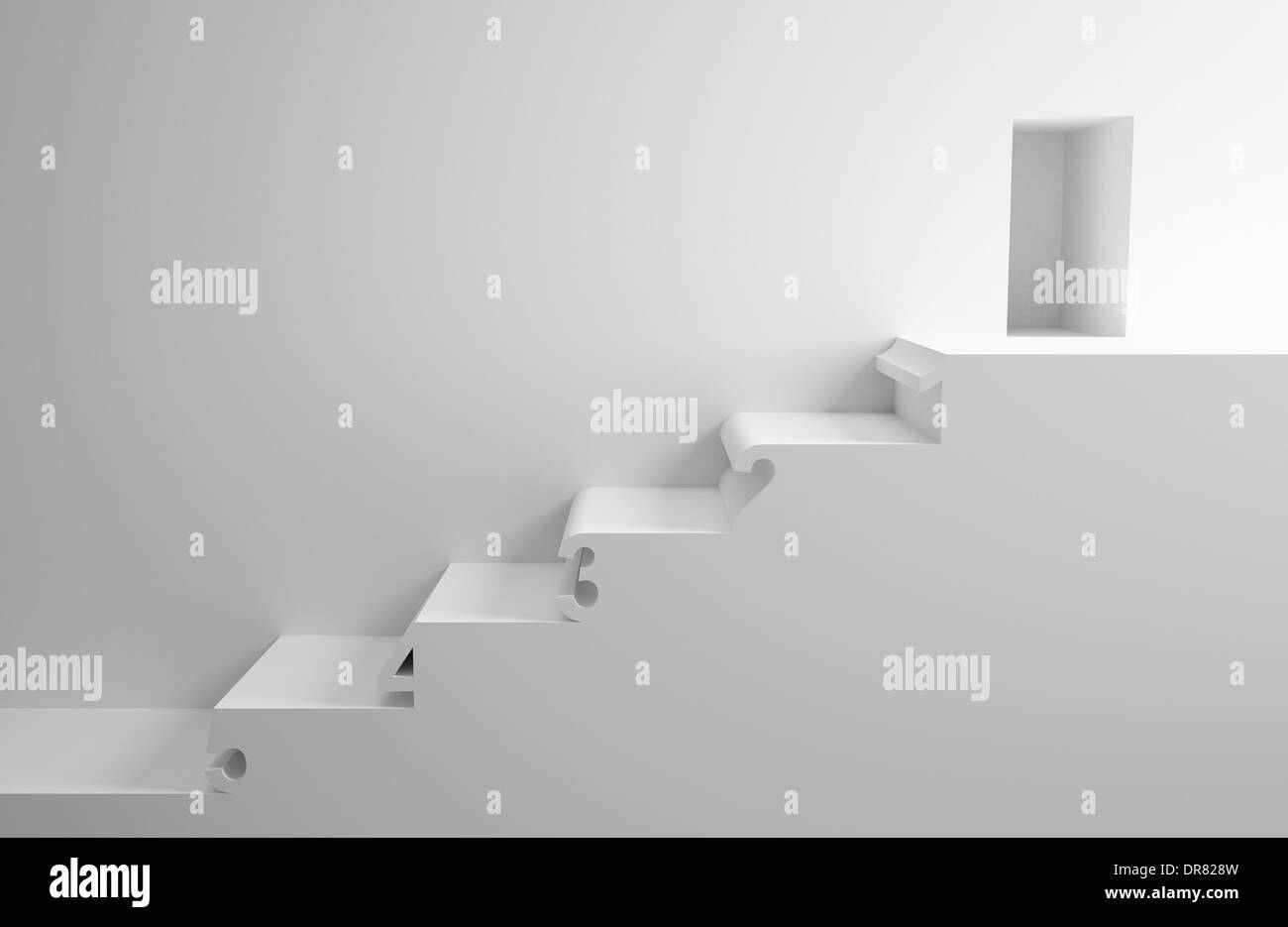 stairs with numbers Stock Photo - Alamy