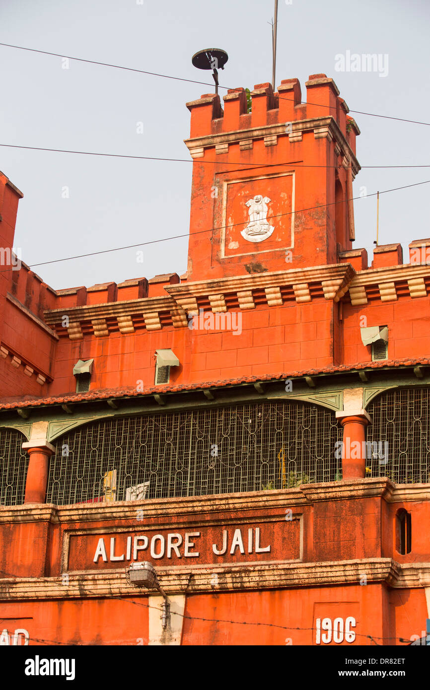 Alipore Jail in Calcutta, India, built by the British to hold politcal ...