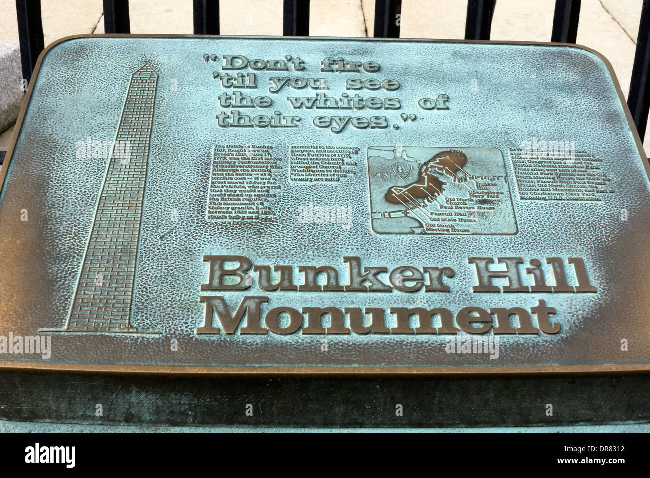 Plaque boston massachusetts usa hi-res stock photography and images - Alamy