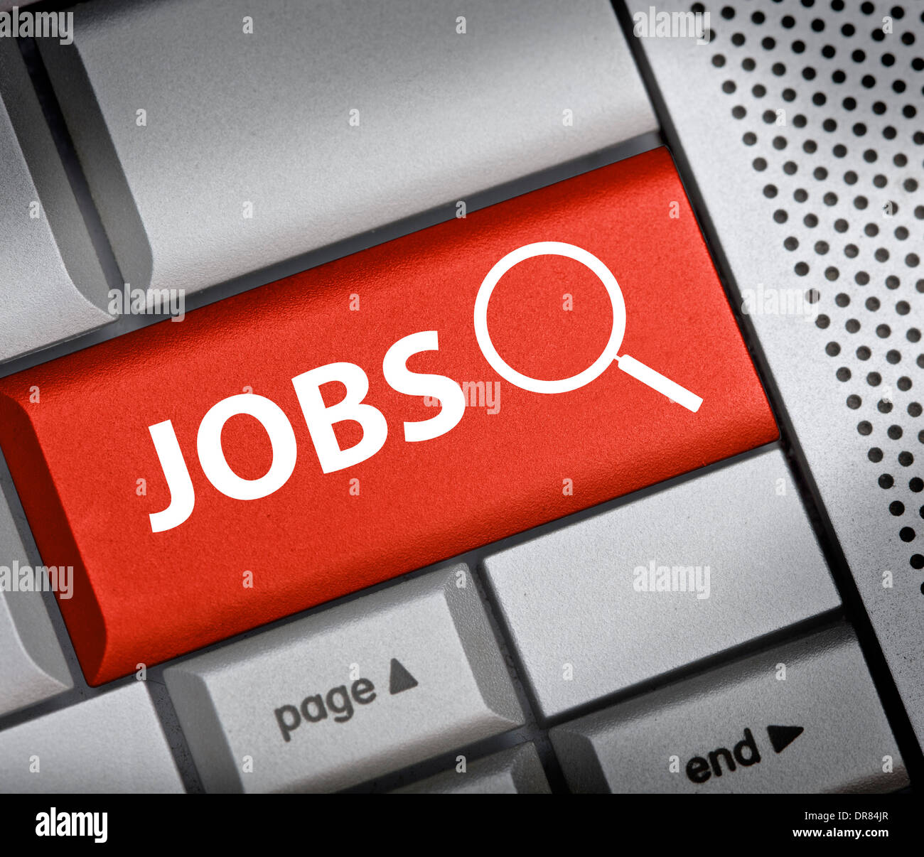 Finding job on computer hi-res stock photography and images - Alamy