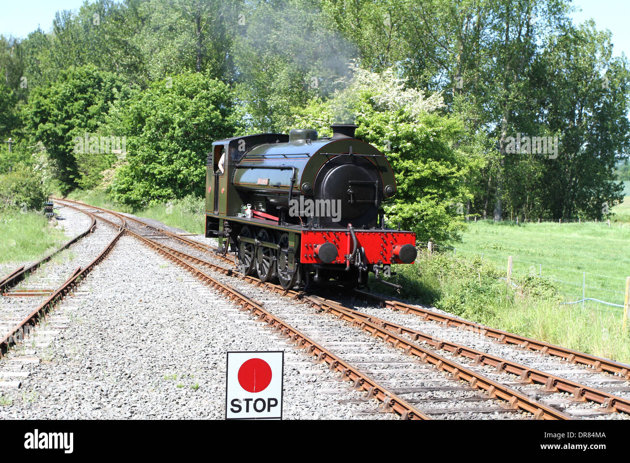Steam locomotive footplate hi-res stock photography and images - Alamy