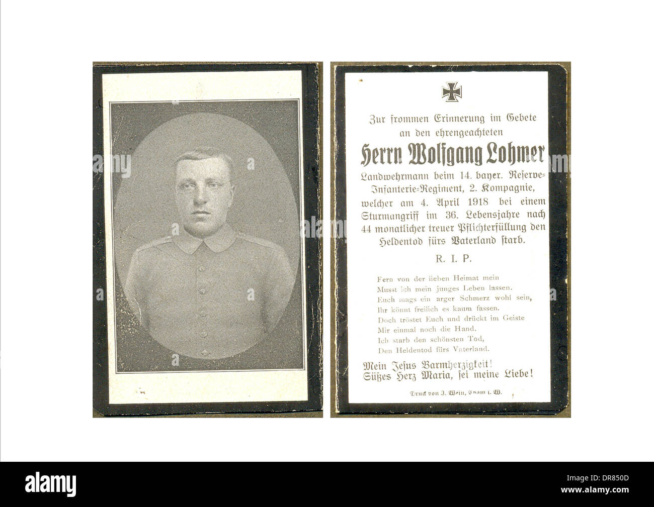 German soldier portrait Cut Out Stock Images & Pictures - Alamy
