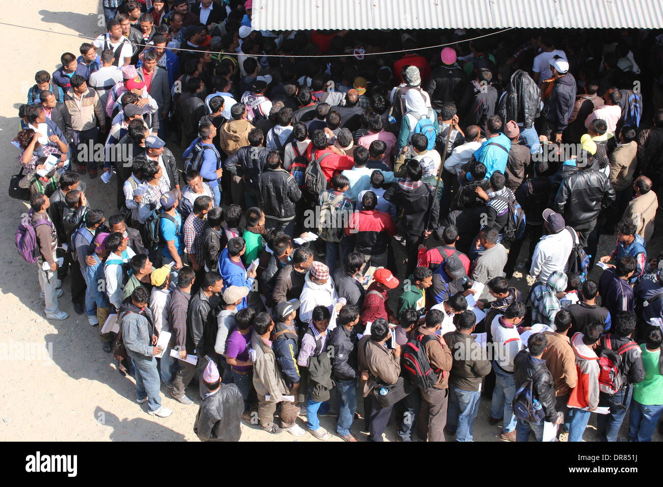 Nepalese workers hi-res stock photography and images - Alamy