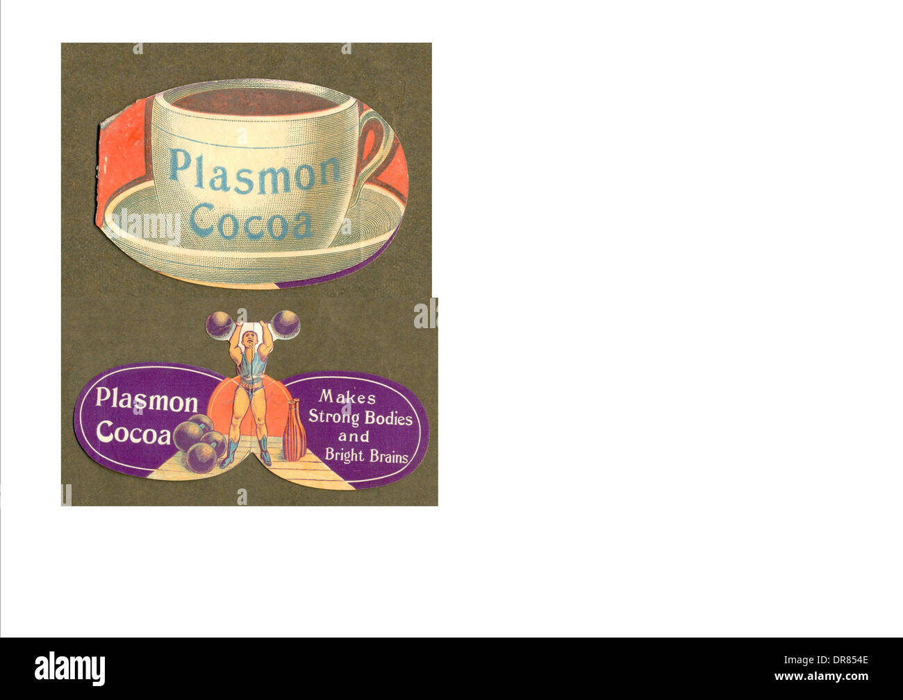 Victorian advert for chocolate hi-res stock photography and images - Alamy