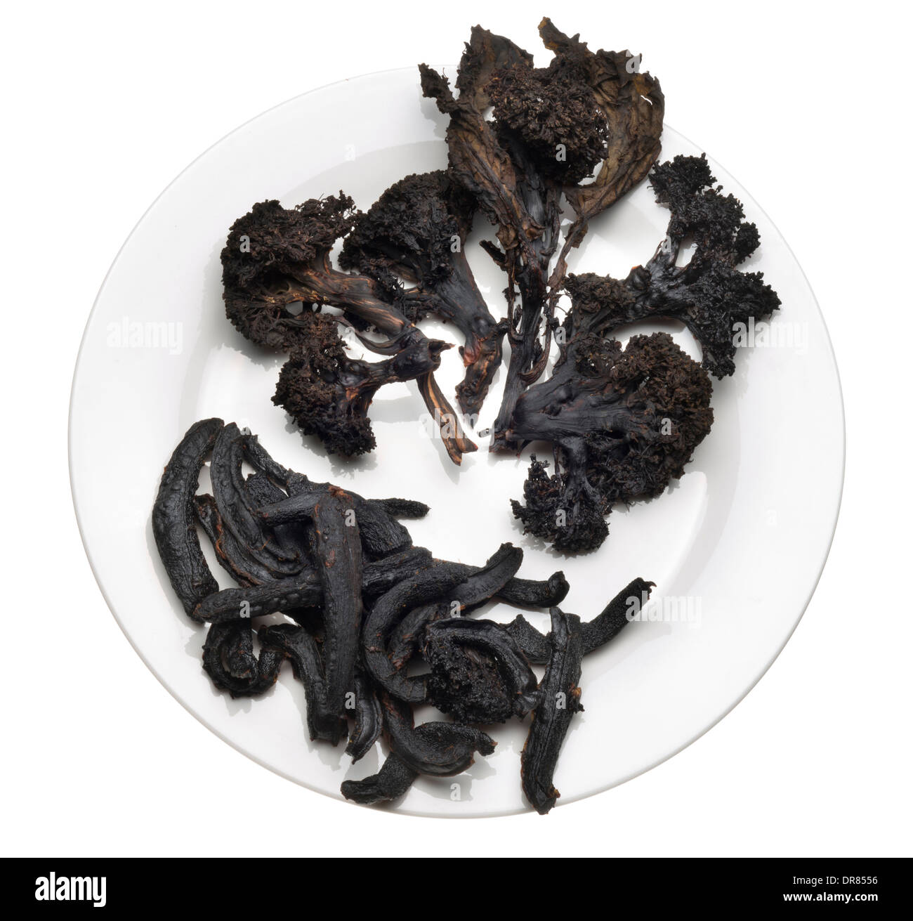 Plate of burnt food hi-res stock photography and images - Alamy