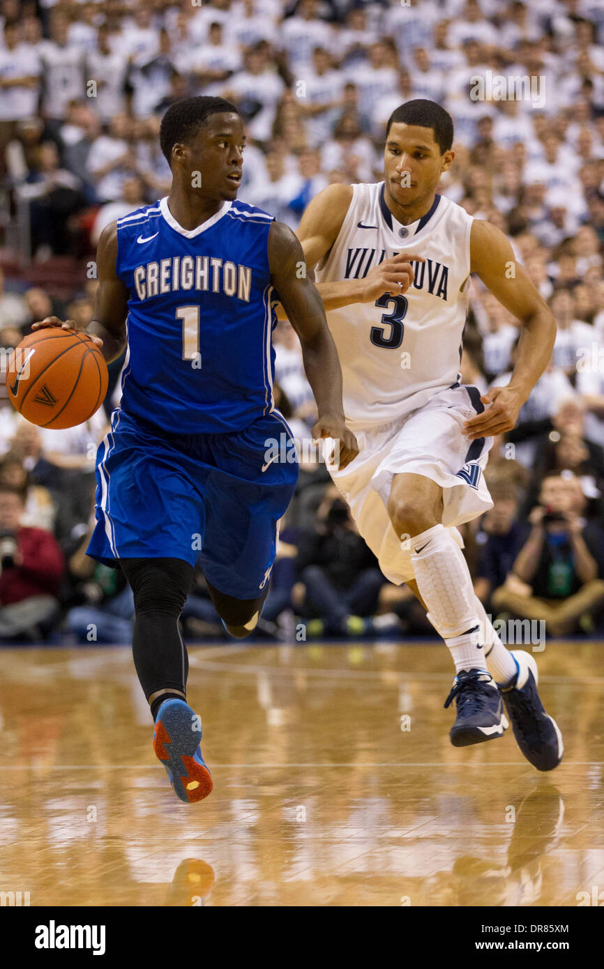 January 20, 2014: Creighton Bluejays guard Austin Chatman (1) in action ...