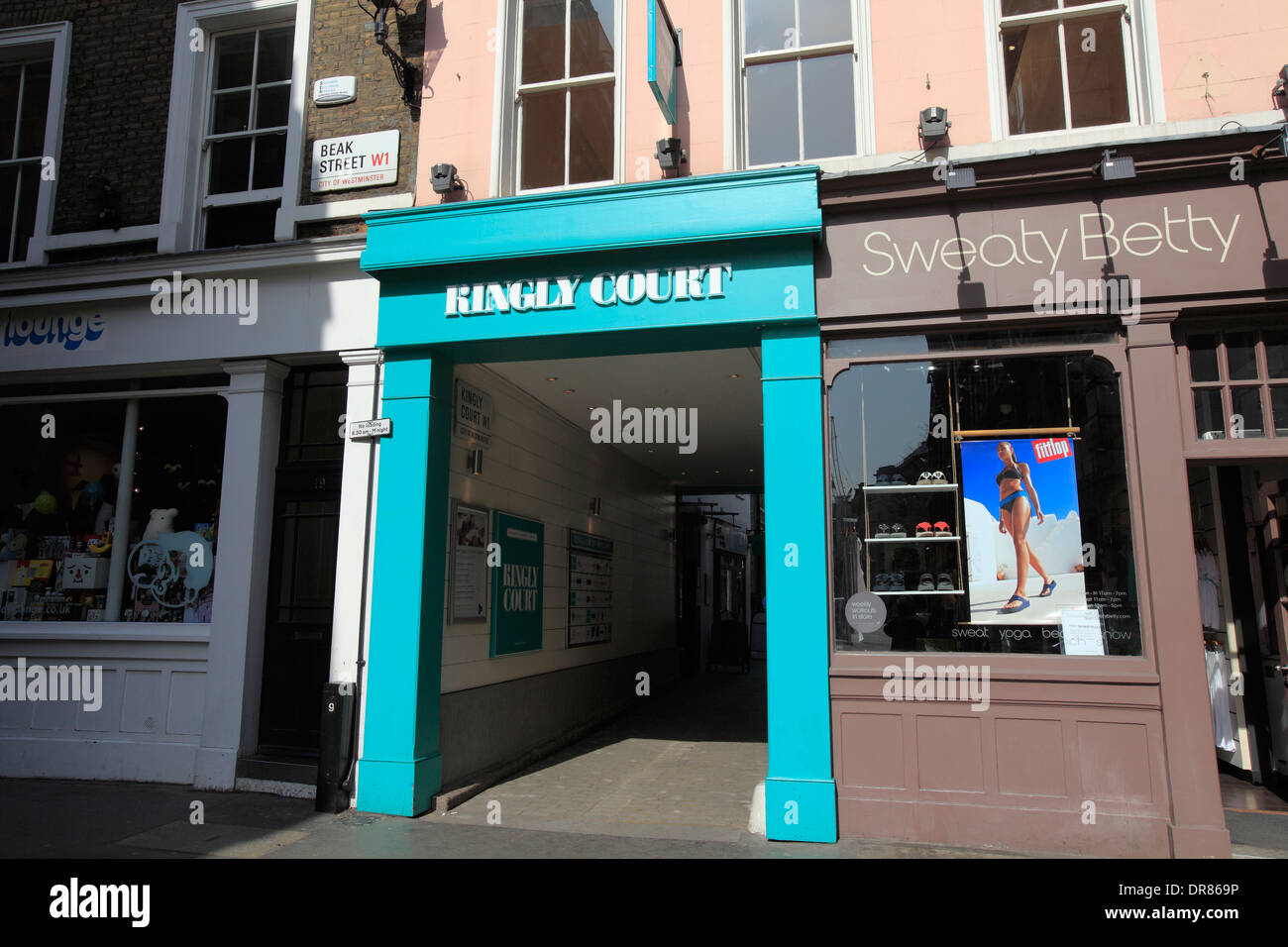 united kingdom central london beak street w1 the entrance to kingly ...