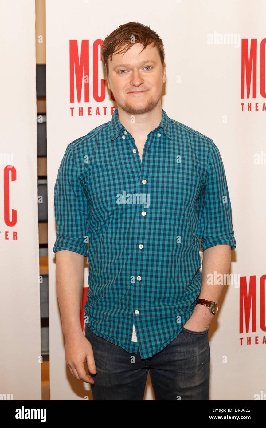 New York, NY, USA. 21st Jan, 2014. Steven Boyer Photo Call for HAND TO ...